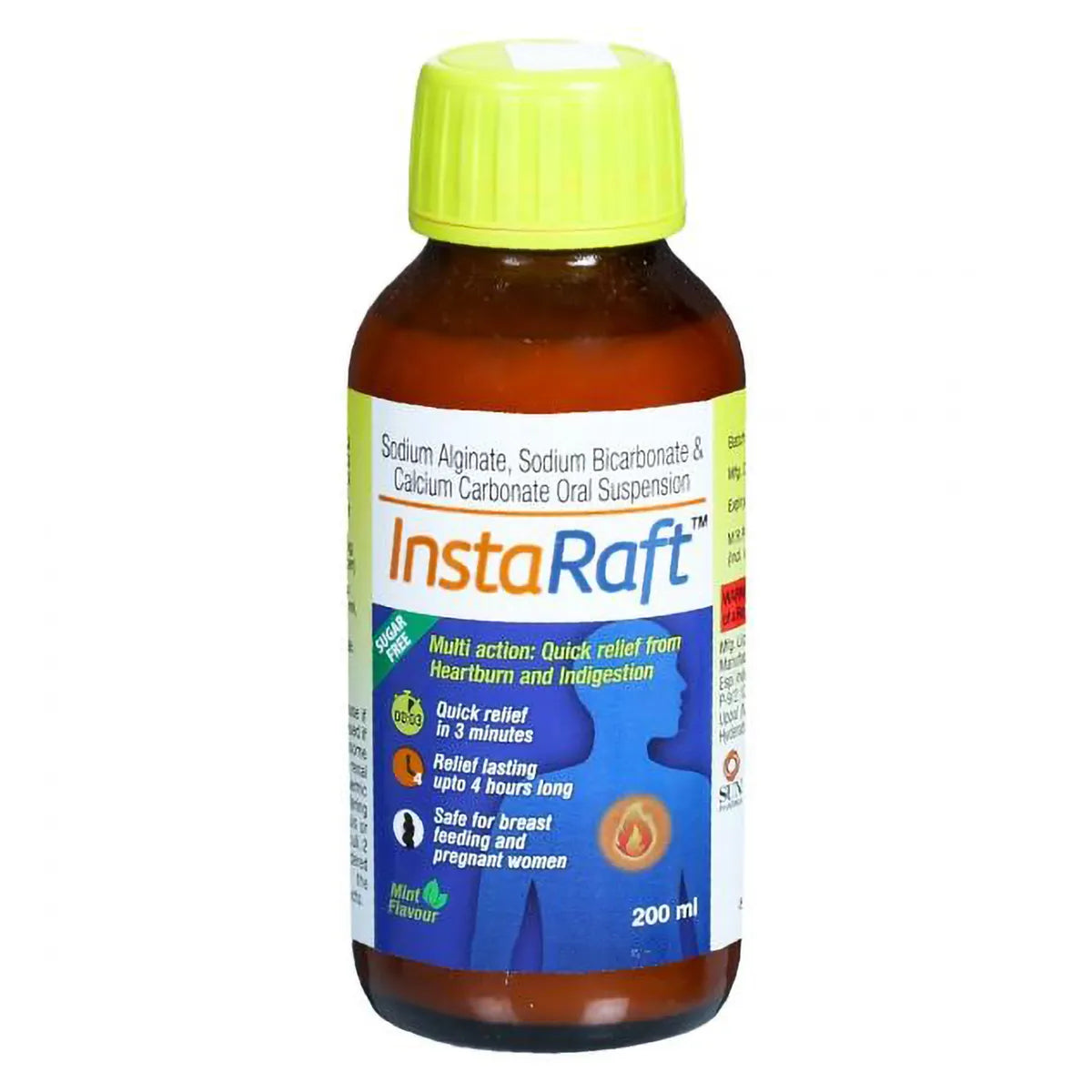 Shop Instaraft Sugarfree Syrup 200ml - Mint Flavour - Online ...