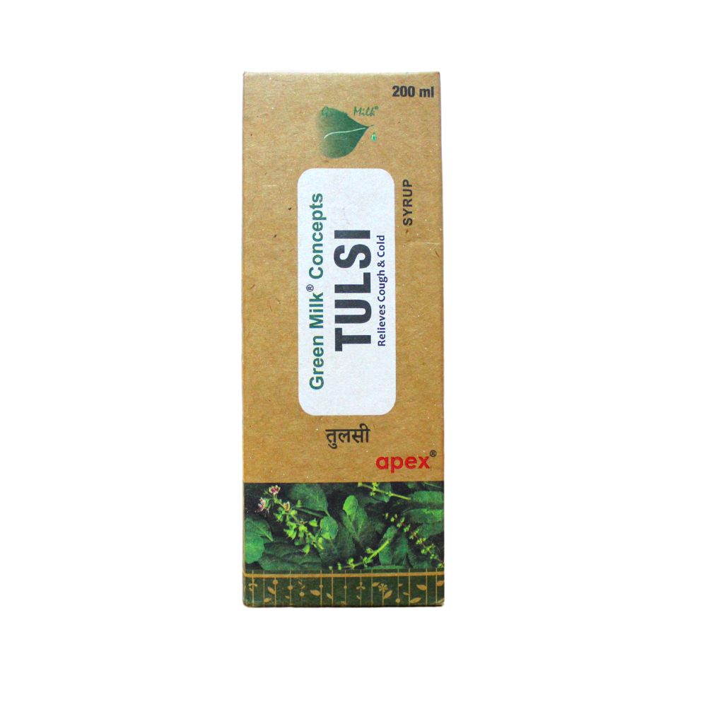 Buy Apex Tulsi Syrup 200ml Online - Texinkart