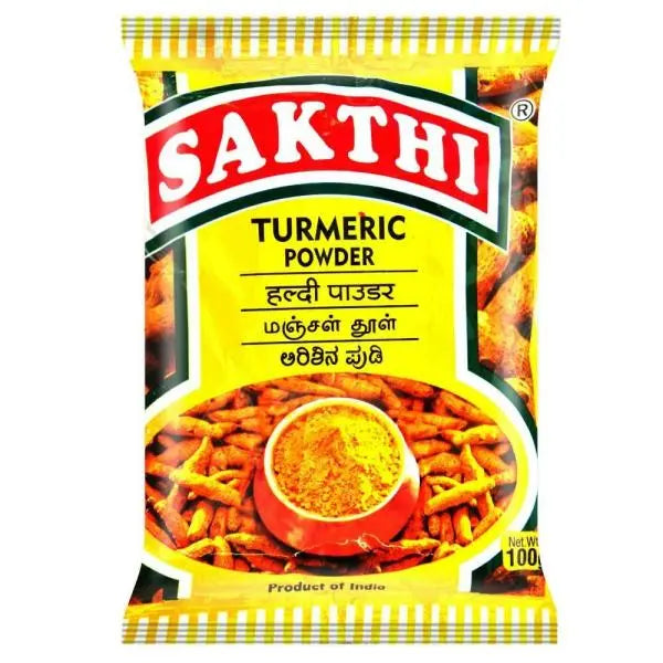 Buy Sakthi Masala Turmeric Powder 100gm Online - Texinkart
