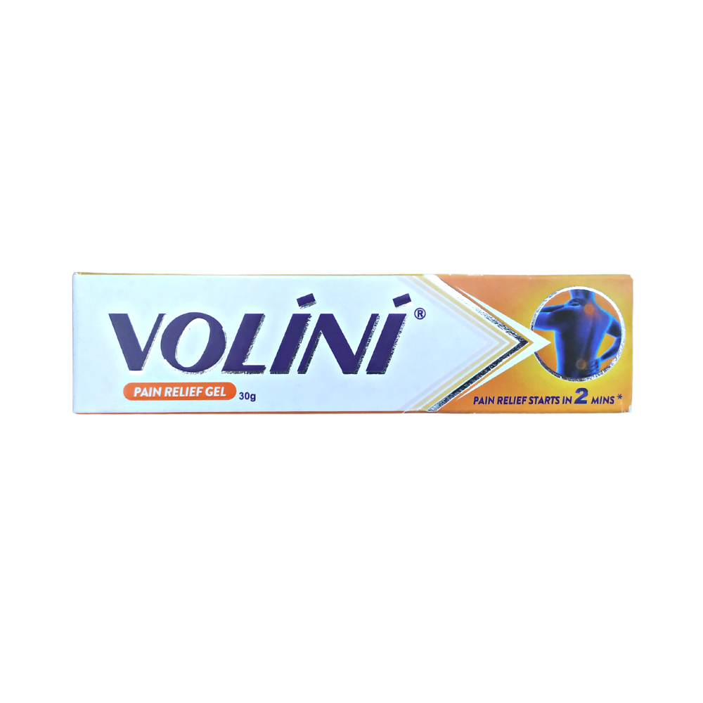 Buy Volini Pain Relief Gel 30gm Online - Texinkart